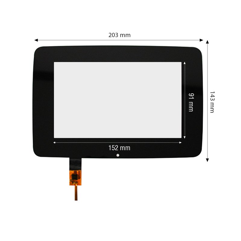 7" Capacitive Touch Screen for Mercedes-Benz B, CLA, GLC - Car Solutions