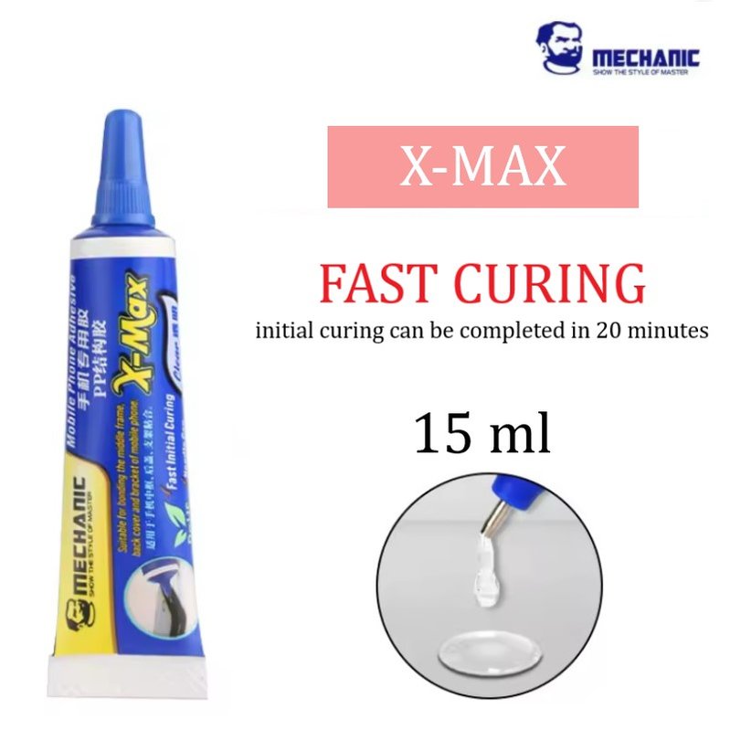 Sealant Glue Mechanic X-MAX, (for touchscreen/LCD gluing, 15 ml ...