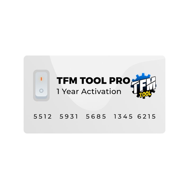 Activación TFM Tool Pro por 1 año - GsmServer